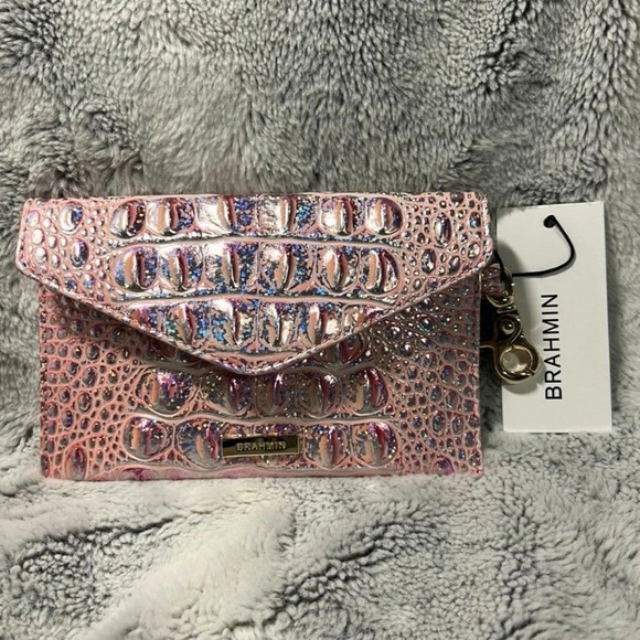 Brahmin | Bags | Brahmin Mini Envelope Case Pixie Dust Melbourne ...